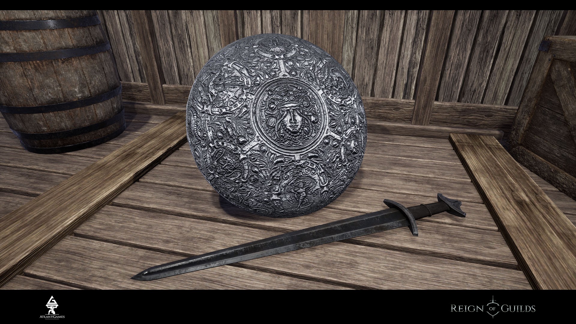 Classic MMORPG in dark magical middle ages