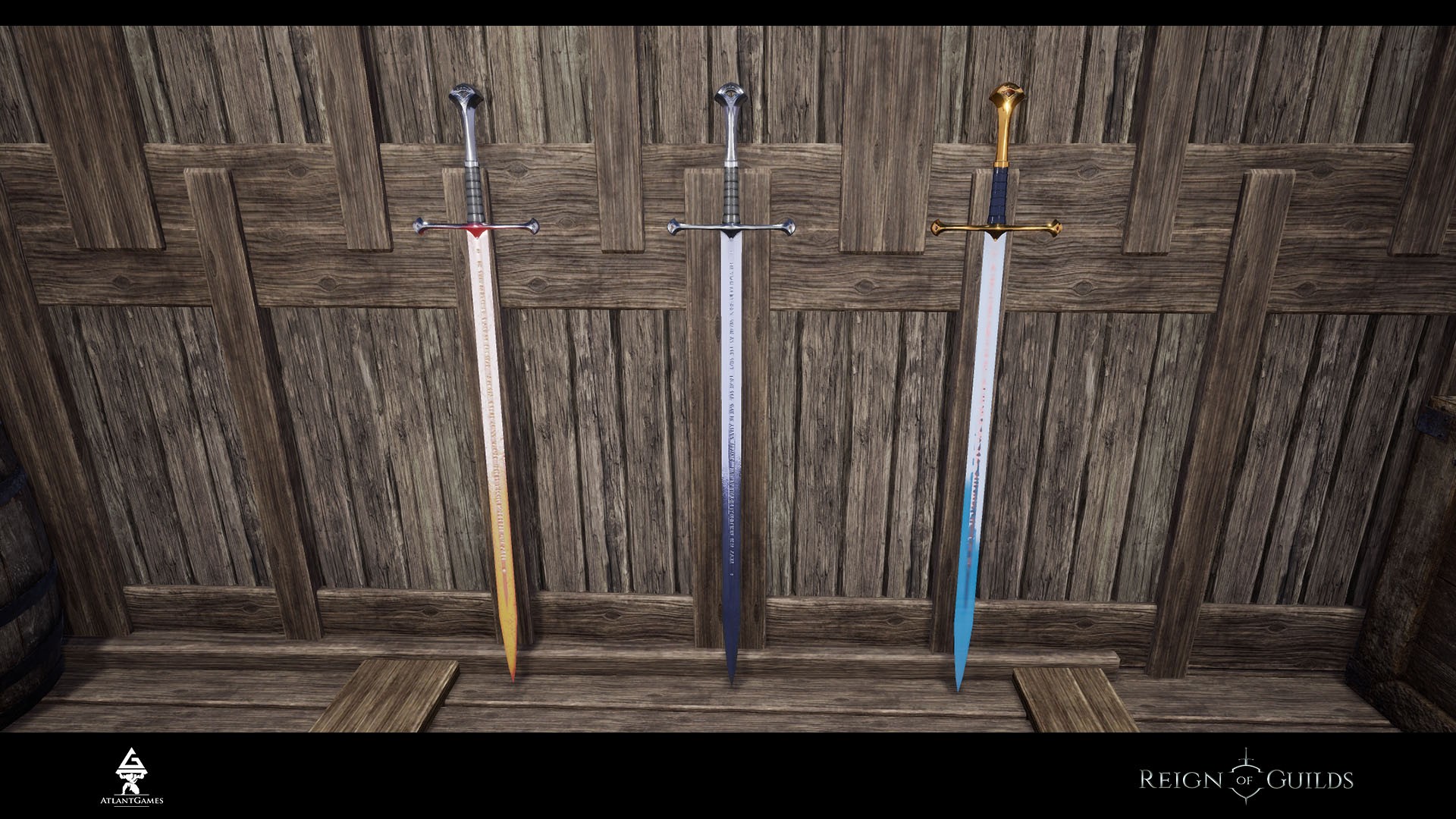 Classic MMORPG in dark magical middle ages