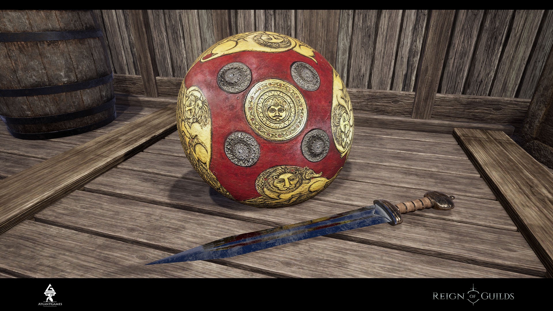 Classic MMORPG in dark magical middle ages