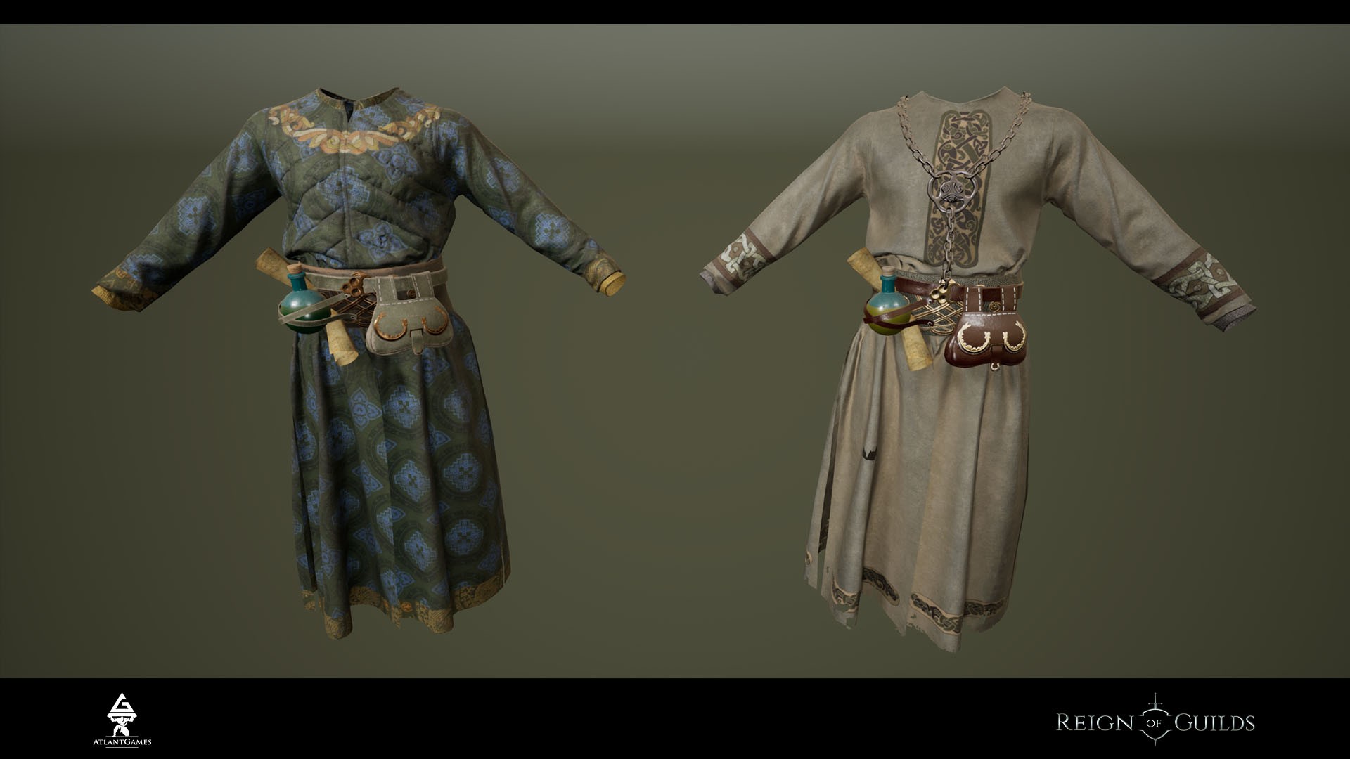 Classic MMORPG in dark magical middle ages